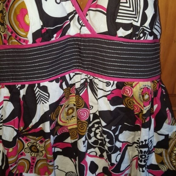 Dresses | Floral Halter Top Mini Dress Summer Sundress | Poshmark